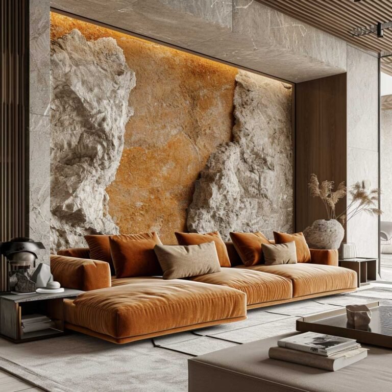 16 Sofa Back Wall Design Ideas for Contemporary Homes - WowHomeStyles