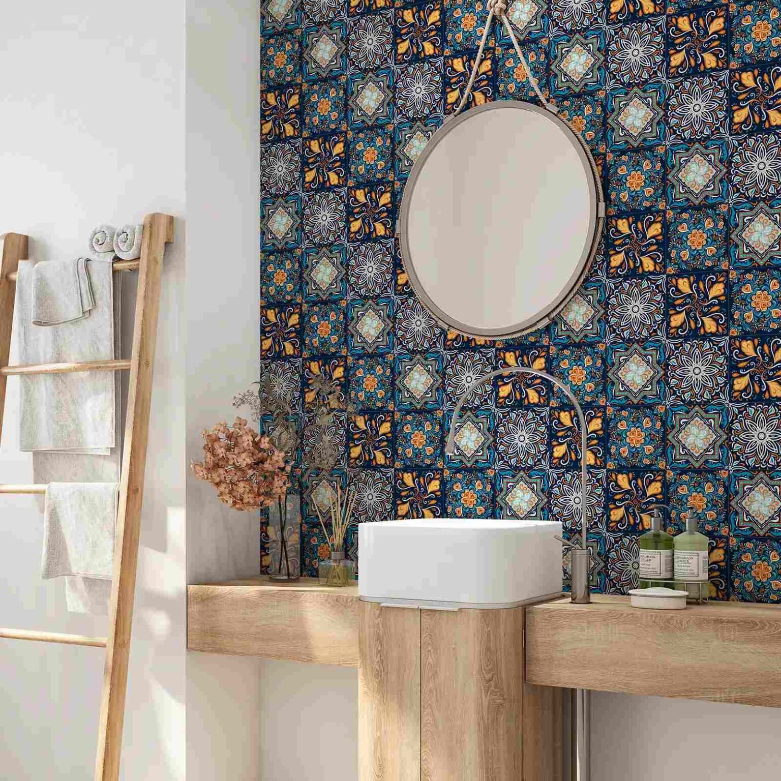10 Wash Basin Background Tiles Design Ideas to Inspire Your Space ...