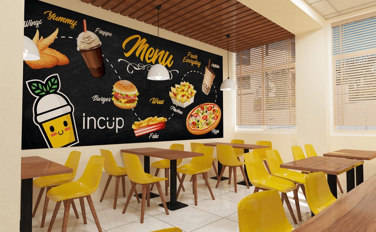 12 Small Fast Food Shop Design Ideas for Modern Interiors - WowHomeStyles